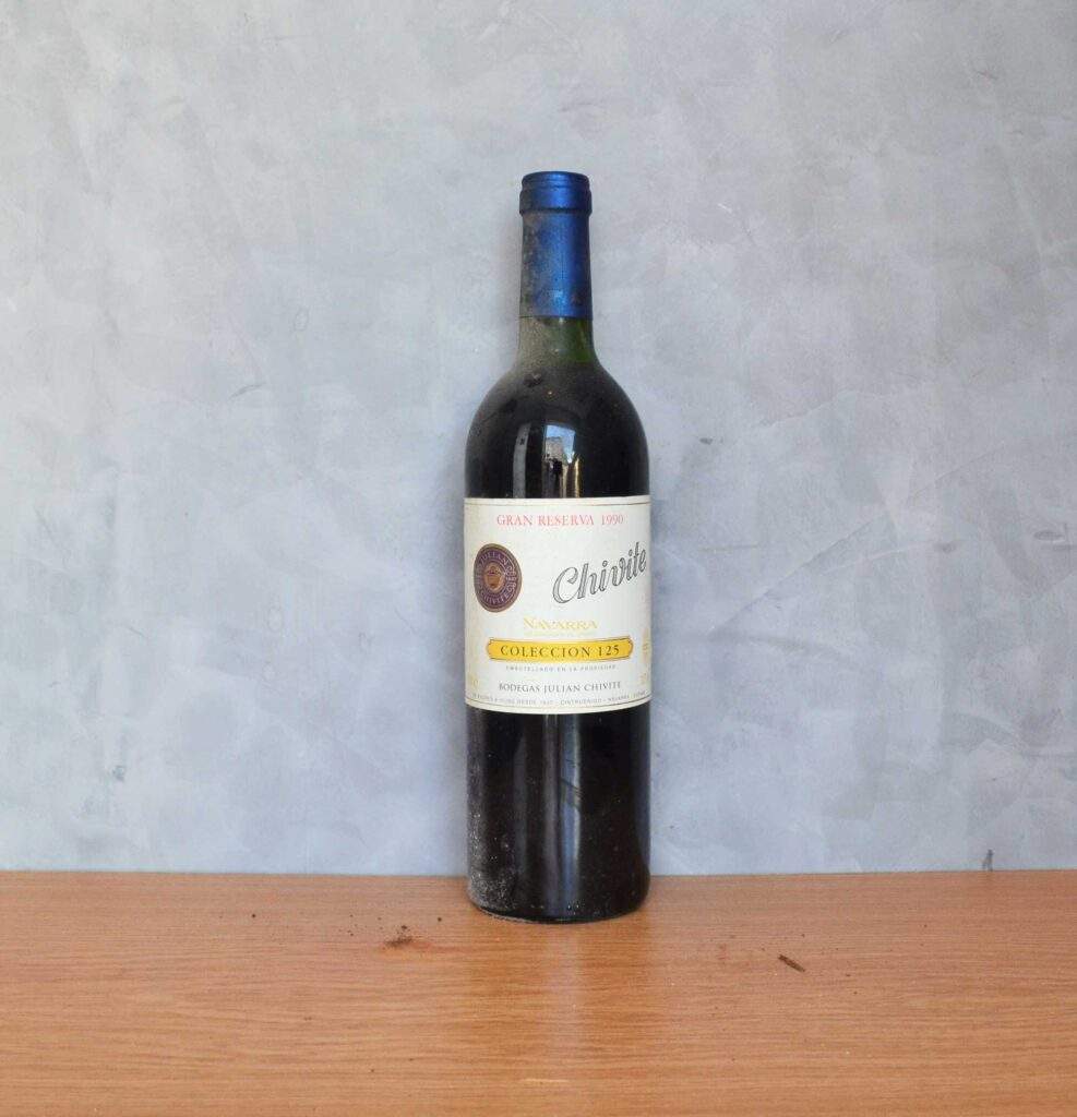 ️ Vino Chivite Colección 125 Gran Reserva 1990 ️ Histórico