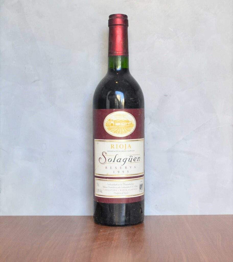 Lll Vino Solagüen Reserva 1995 ☀️ Calidad Y Tradición ☀️